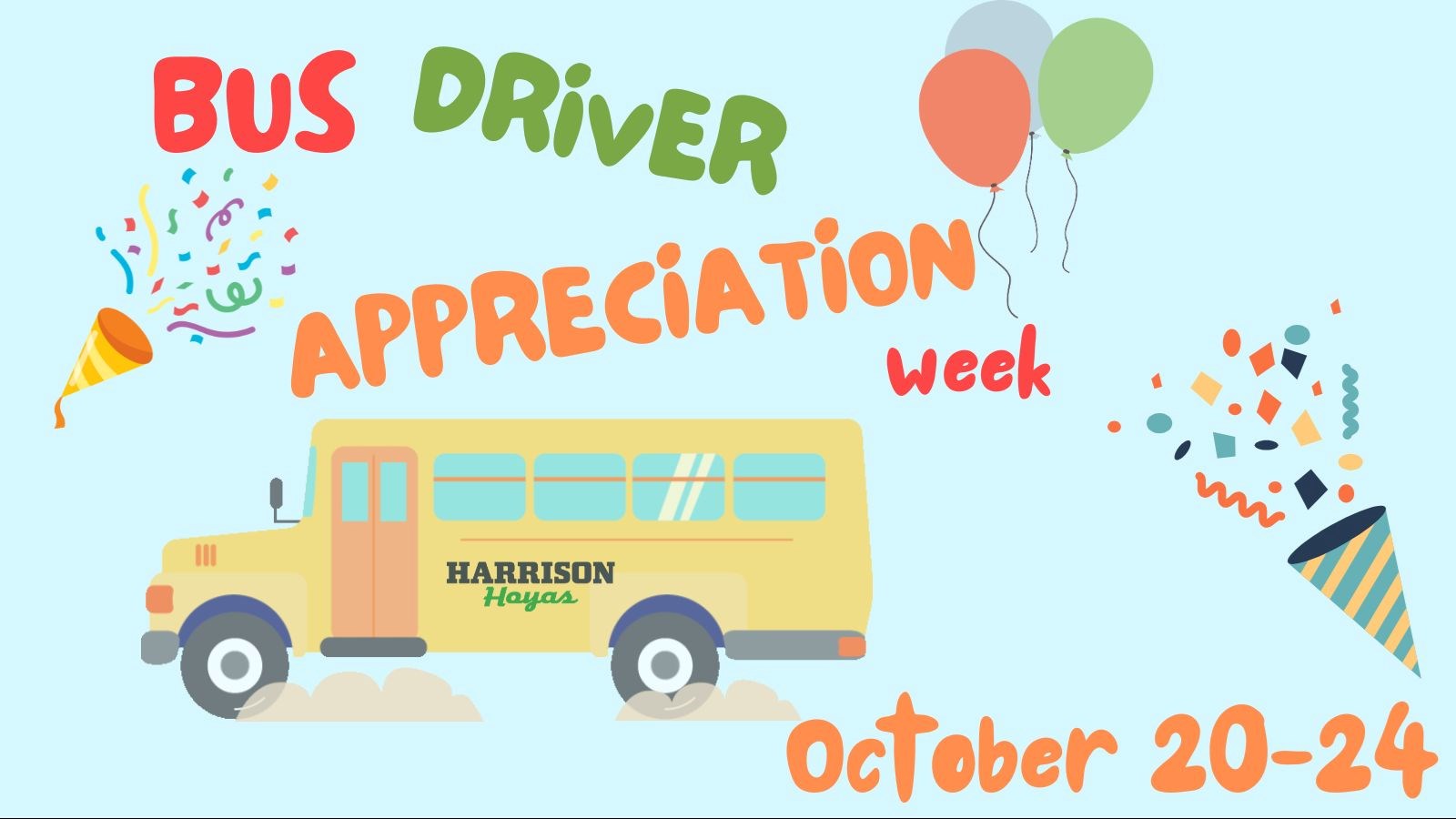 Bus Driver Appreciation Week